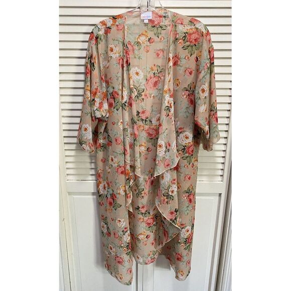 LuLaRoe | Kimonos & Yukatas | Lularoe Floral Kimono Coverup Open Front ...